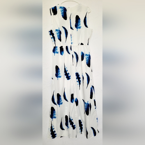 Vonda | Dresses | Vonda Womens Summer Maxi Dress Two Pockets Back Zip ...